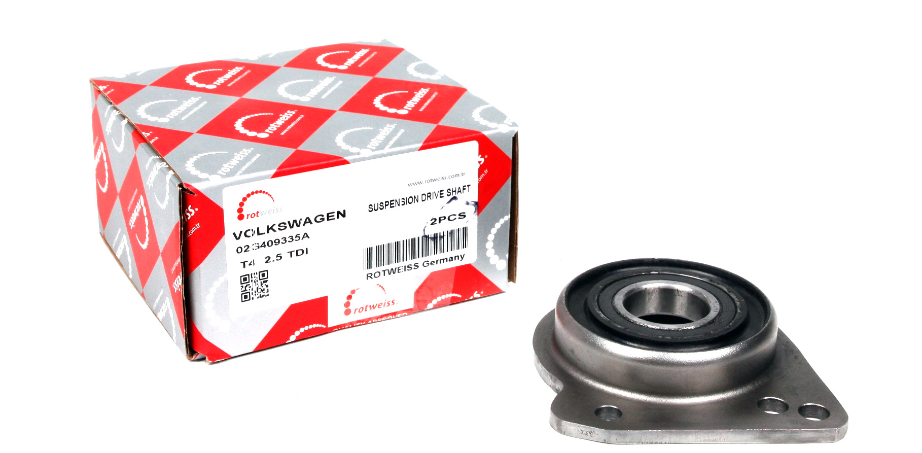 Подшипник подвесной полуоси (кроме 111kW) VW Transporter T4 ...