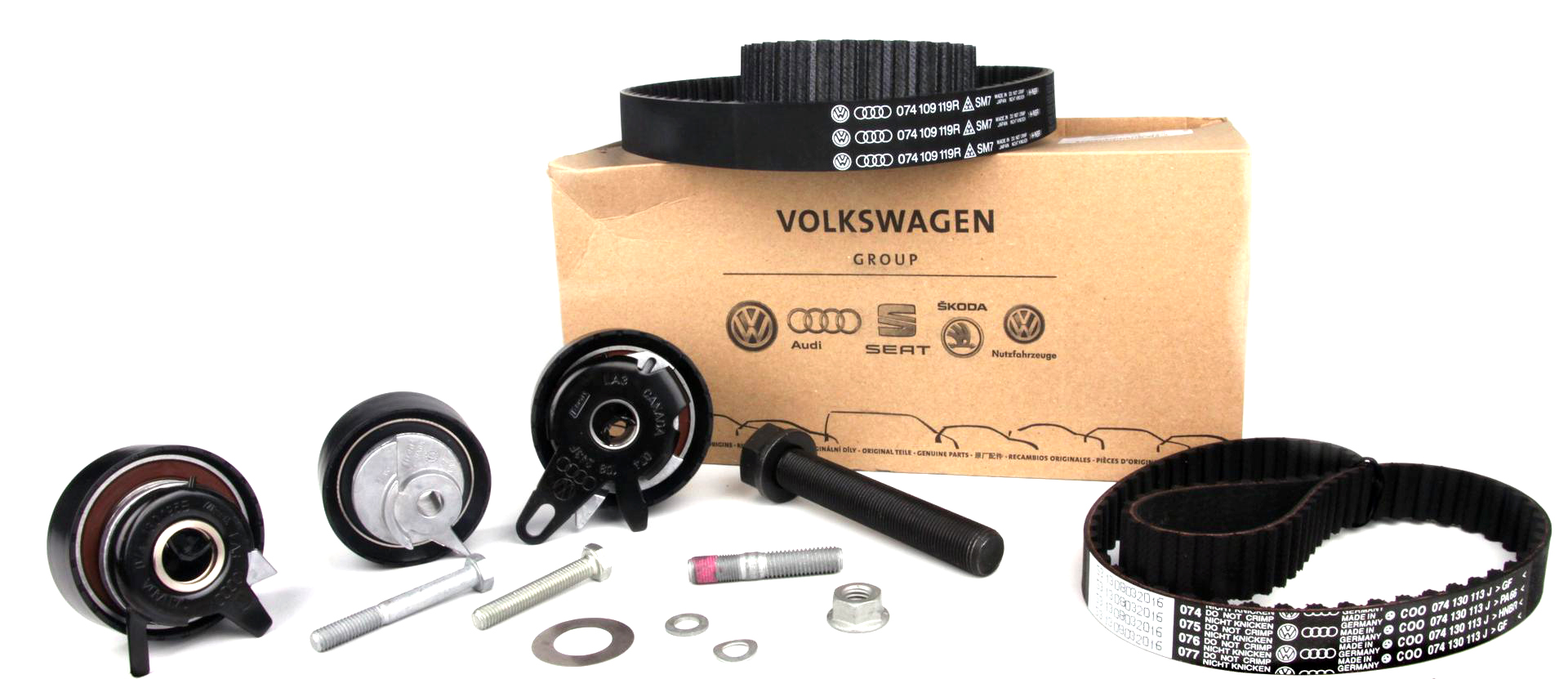 Комплект ГРМ VW Transporter T4 / Транспортер Т4 2.5TDI 95-03 074198119Q ...