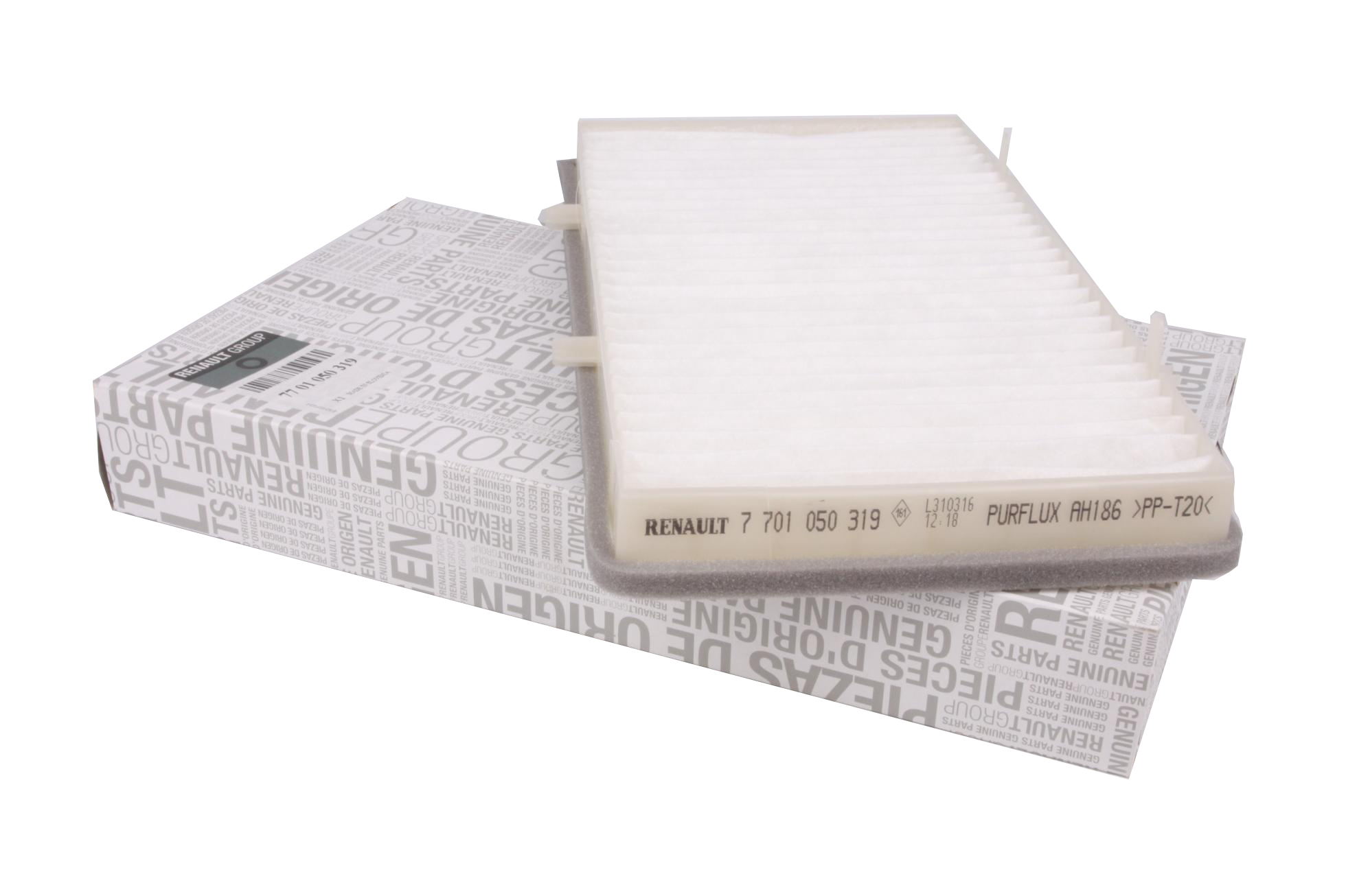 Фильтр салона Renault Trafic II / Opel Vivaro A 01-14 7701050319 ...