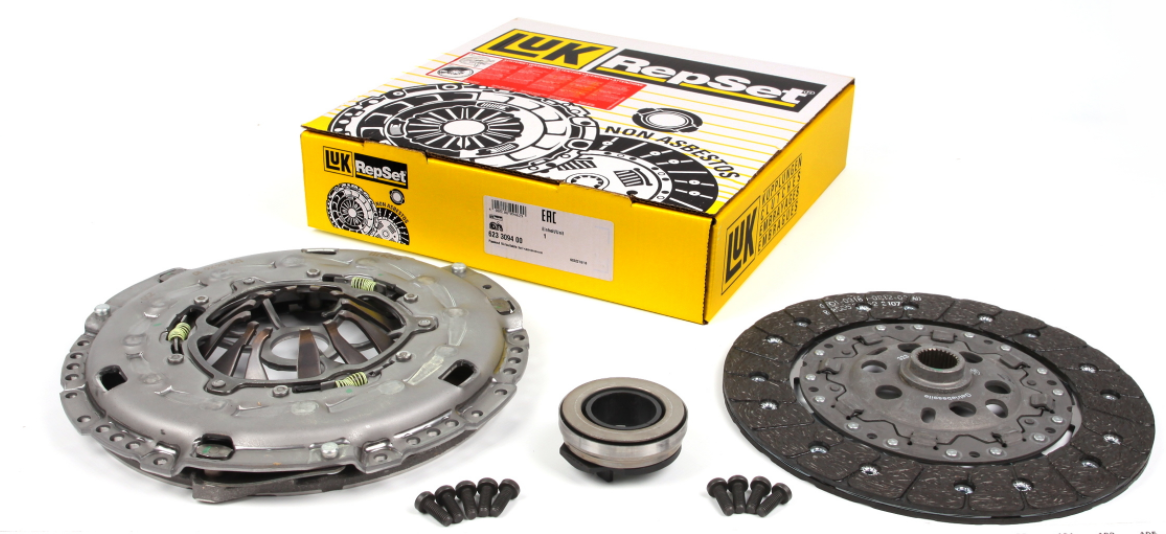Комплект сцепления LuK (корзина, диск, выжимной) VW Caddy III 1.9TDI ...